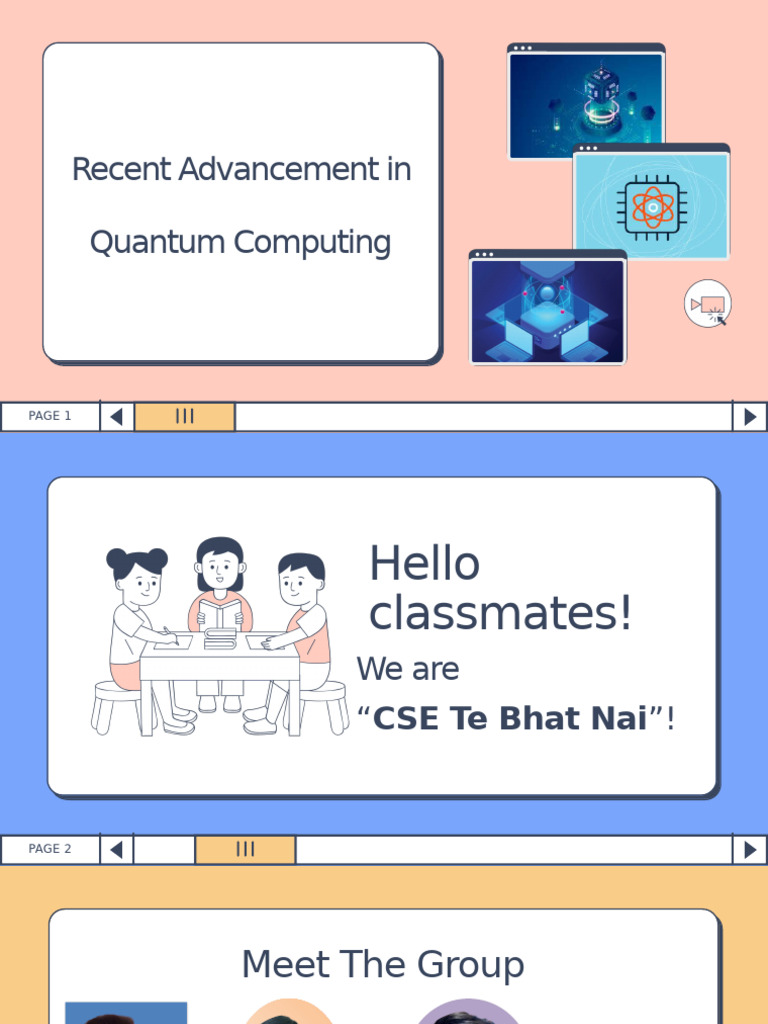 English Final Presentation | PDF | Quantum Computing | Applied Mathematics