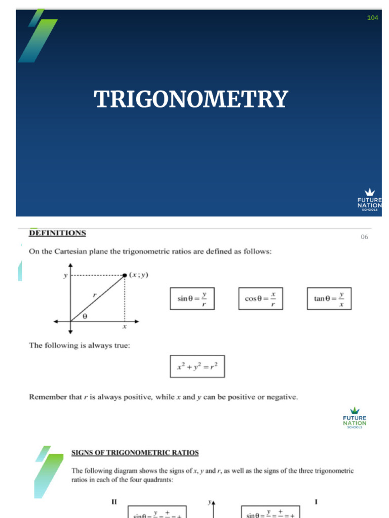 Trigonometry | PDF