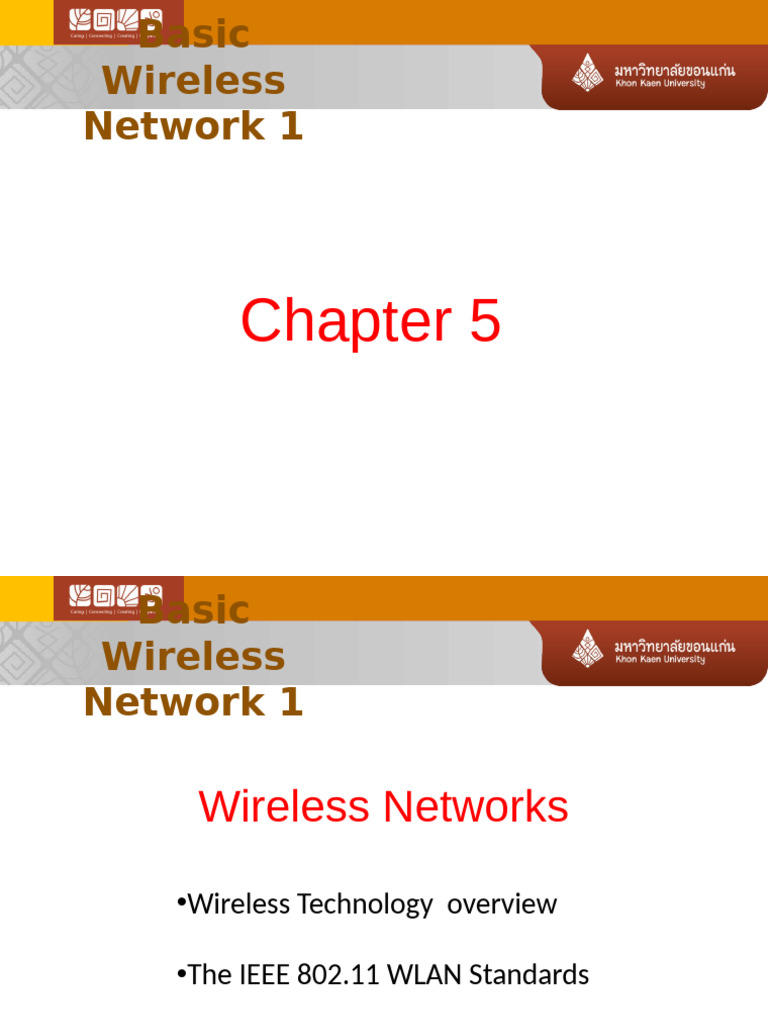 Basic Wireless Network | PDF | Ieee 802.11 | Wireless Lan