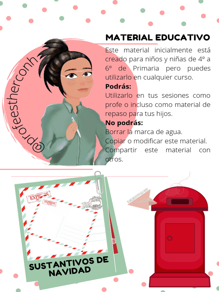 Sustantivos de Navidad - Conecta2 Con Esther_compressed | PDF ...