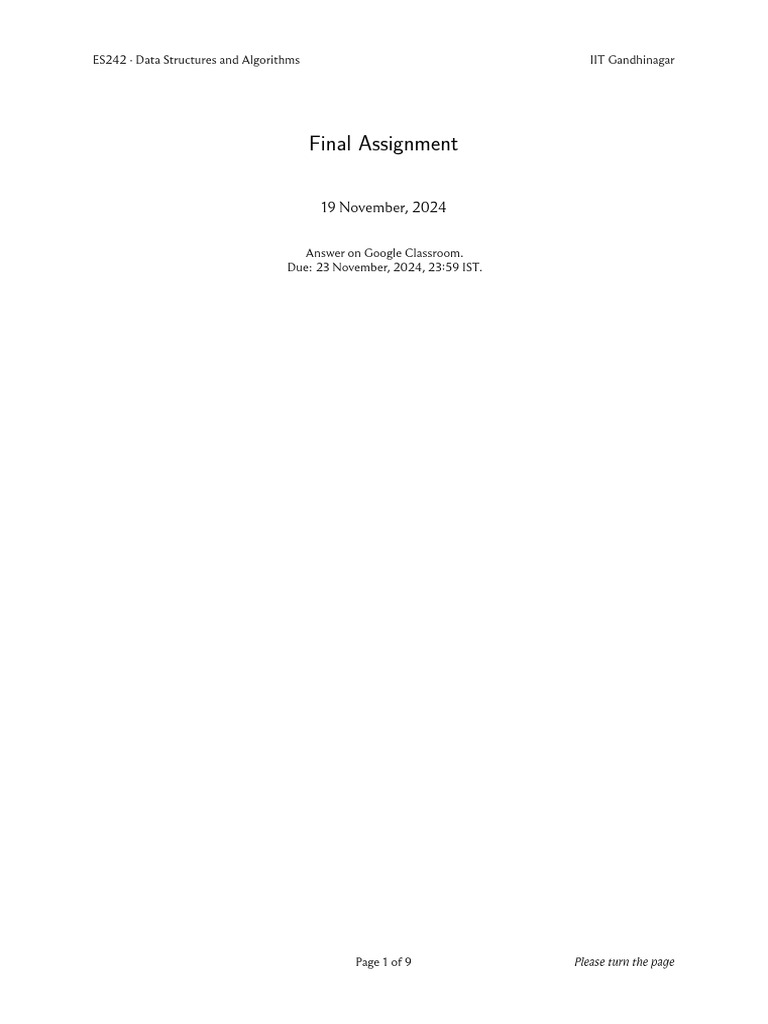 dsa assignment | PDF | Vertex (Graph Theory) | Applied Mathematics dsa assignment | PDF | Vertex (Graph Theory) | Applied Mathematics