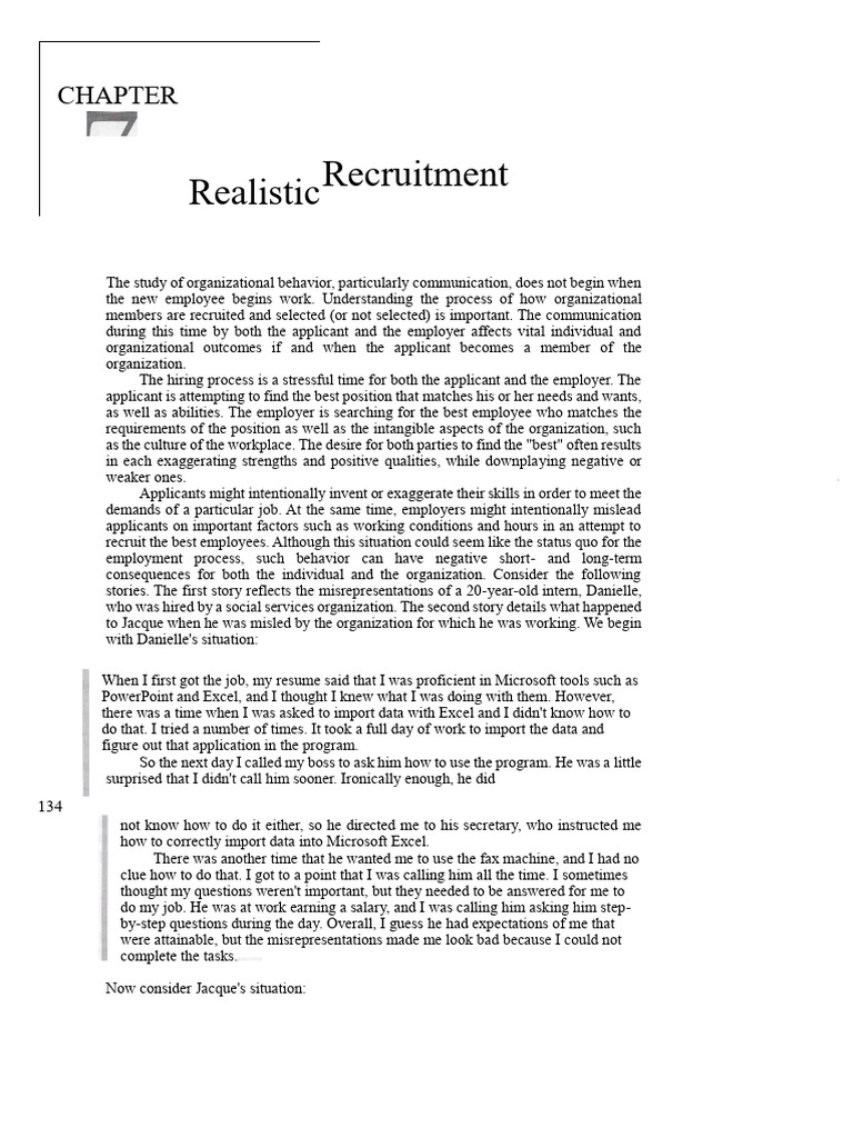 Realistic+Recruitment+ +Modaff+DeWine+and+Butler+ | PDF | Turnover (Employment) | Recruitment