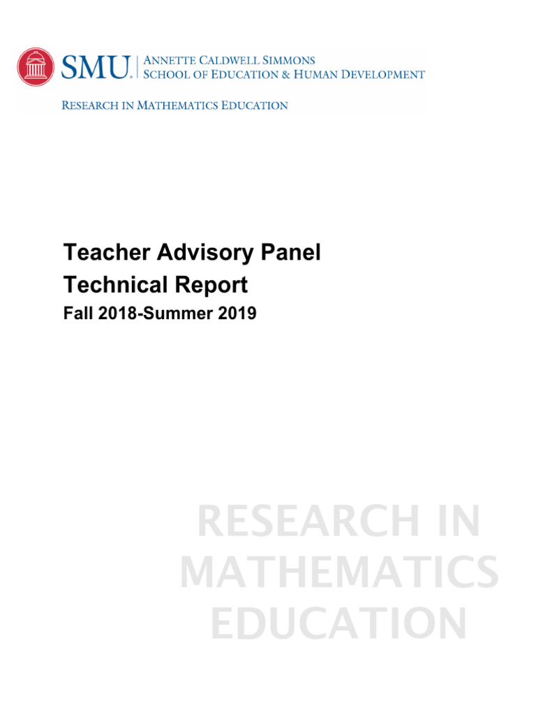 19-25 MMaRS TAP 20182019 Vfinal | PDF | Focus Group | Teachers