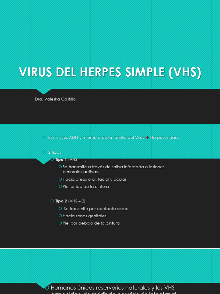 Herpes Simple: Guía Completa | PDF | Alergia | Especialidades Medicas