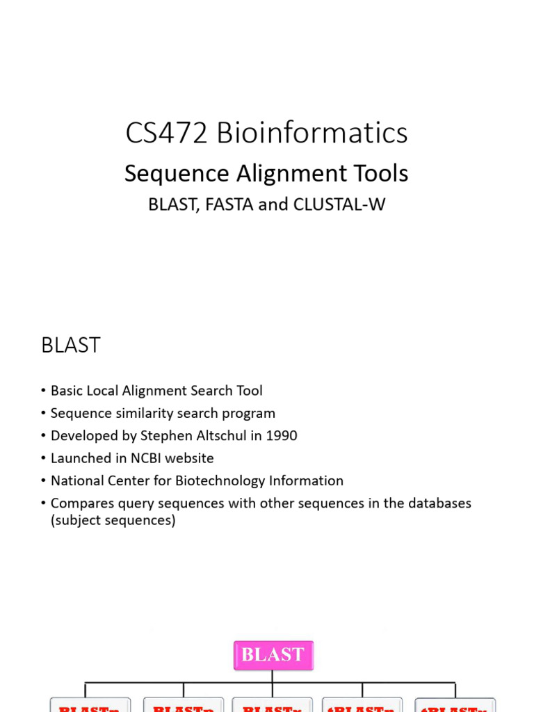 Blast | PDF | Sequence Alignment | Nucleic Acid Sequence