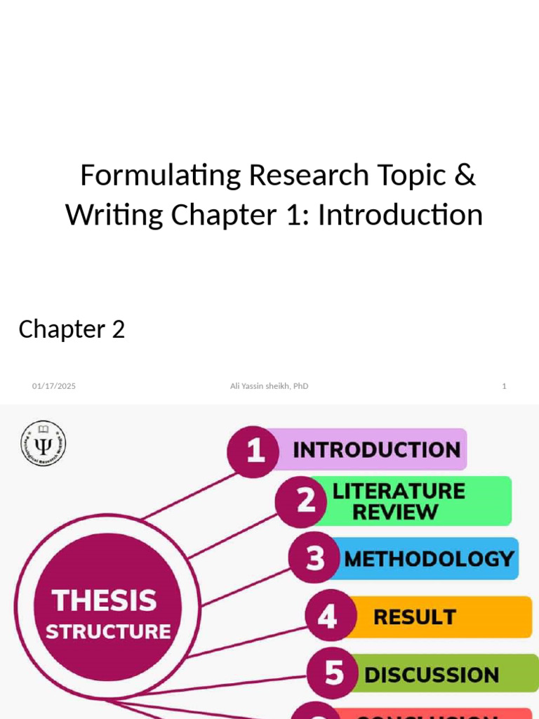 Chapter 2 Formulating Research Topic and Problem Statement | PDF | Performance Appraisal | Theory