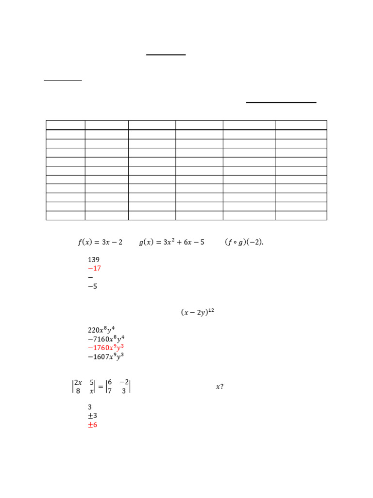 Engineering Mathematics 1A Exam Paper | PDF | Mathematical Objects ...