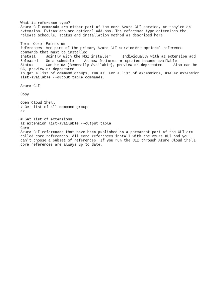 What is Reference Type | PDF