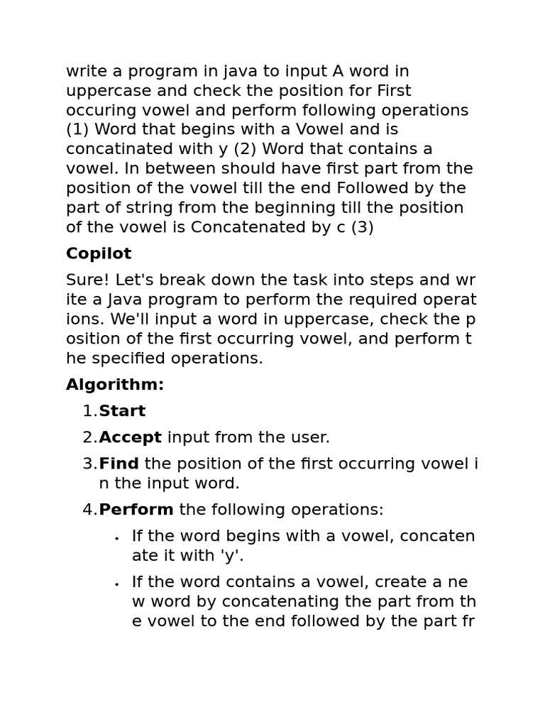 Document 1 | PDF | Algorithms | String (Computer Science)