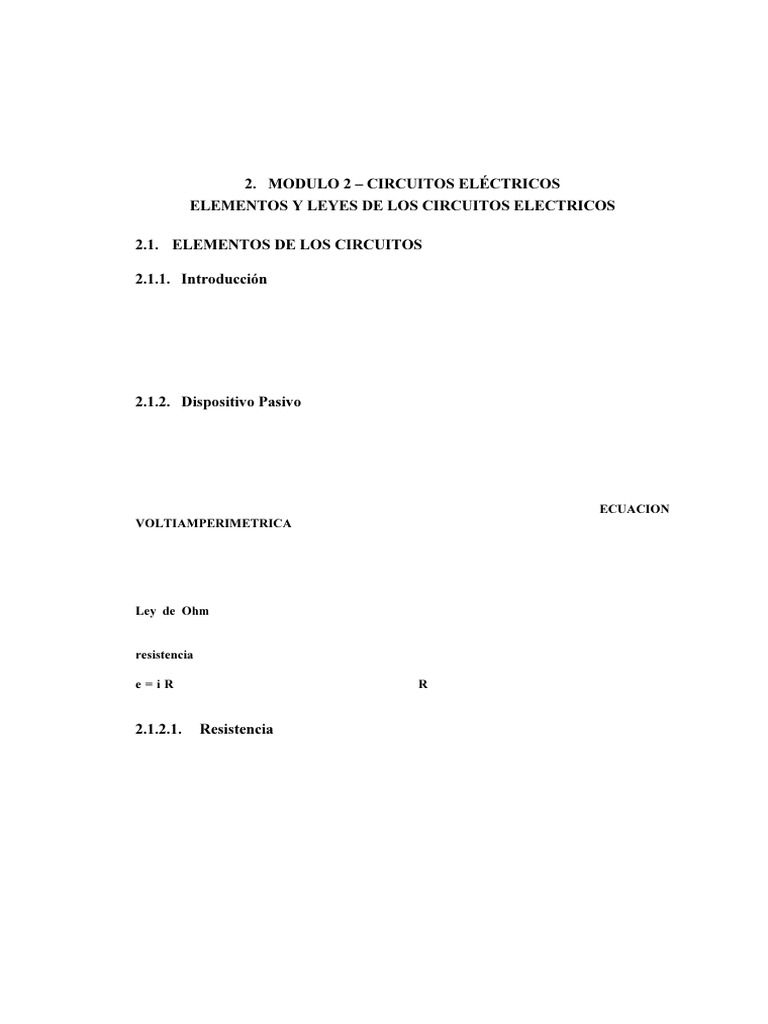 Teoria de C. Elec.1 | PDF