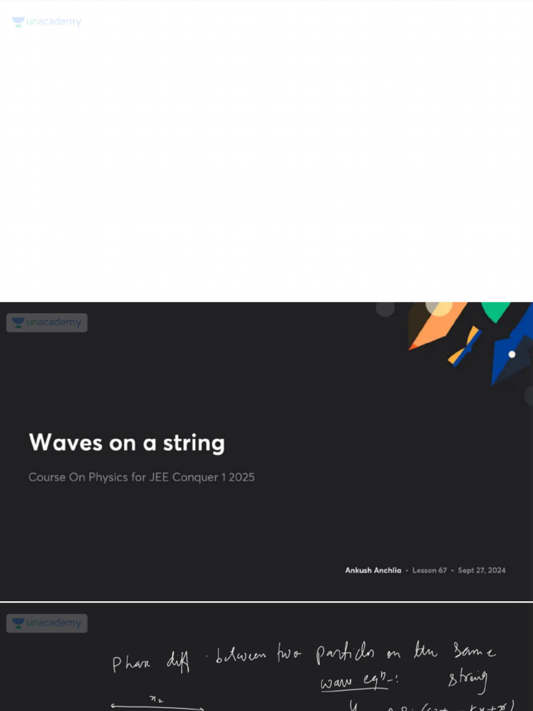 Waves On A String With Anno | PDF