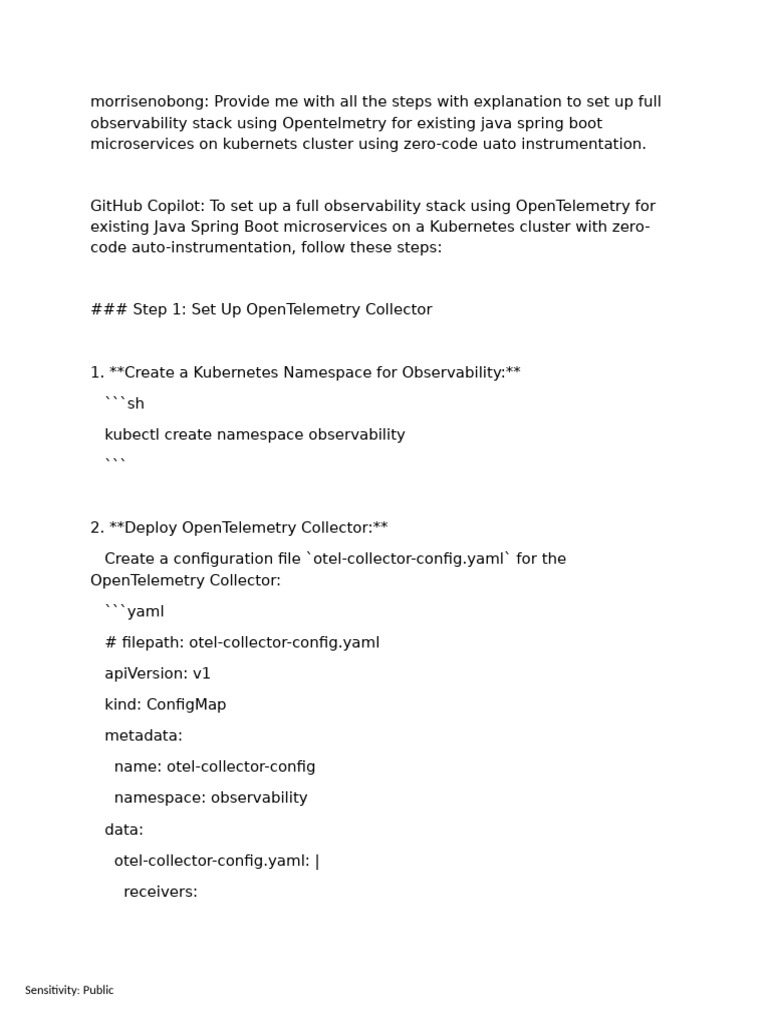 Opentelemetry by Github Copilot | PDF | Information Technology | Information Technology Management