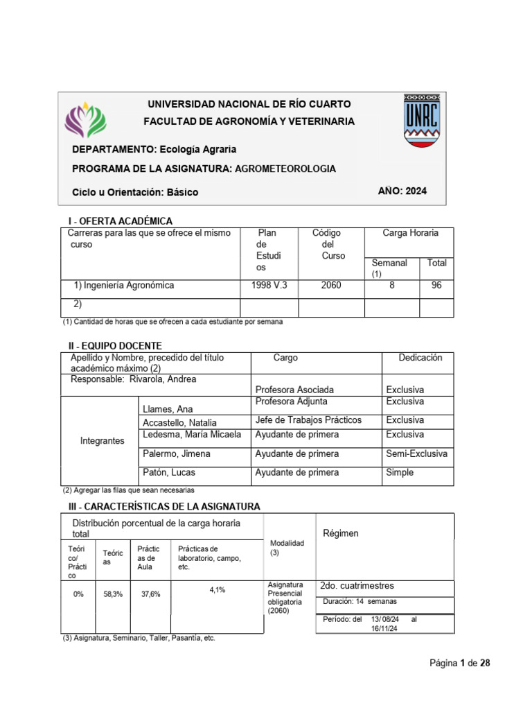 Programa 2060 Ano 2024 143324648436 | PDF | Precipitación | Clima