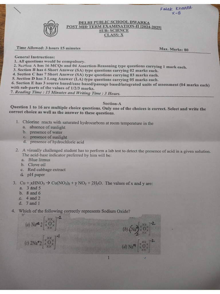 Dps Preboard 2 | PDF