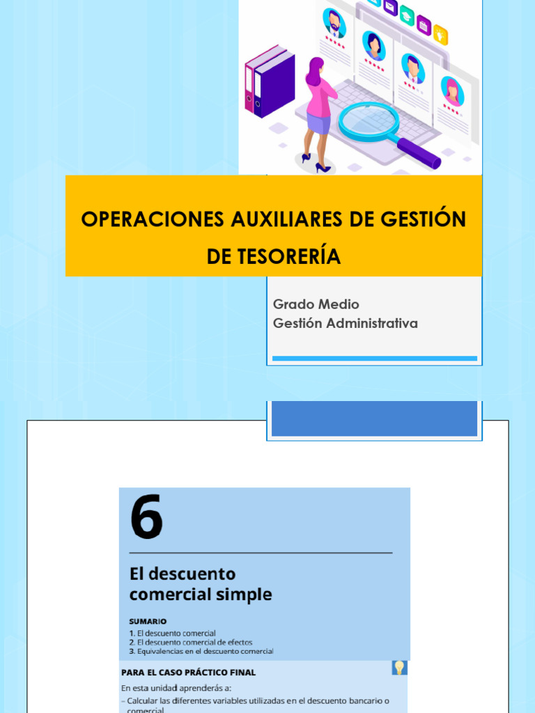 Tema 6 Descuento Comercial Simple | PDF