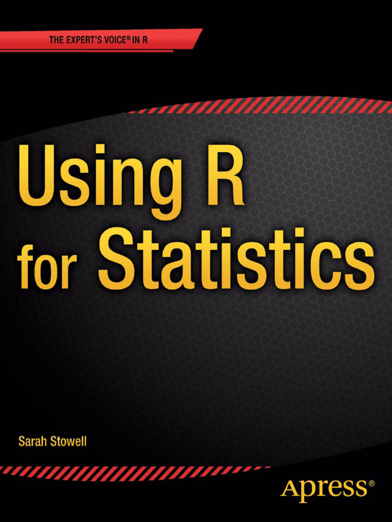 R Using R Statistics stowell2014 | PDF | Comma Separated Values | Command Line Interface