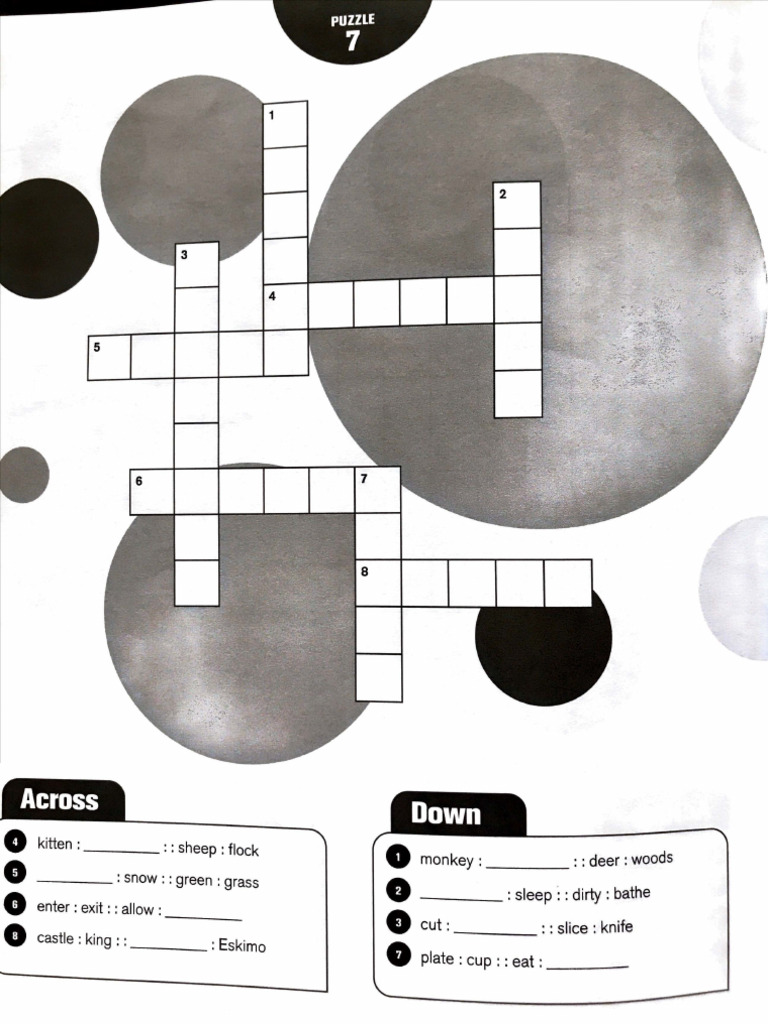 S464-Deja Lee Parbo - Analogy_x-word Pg.7 | PDF