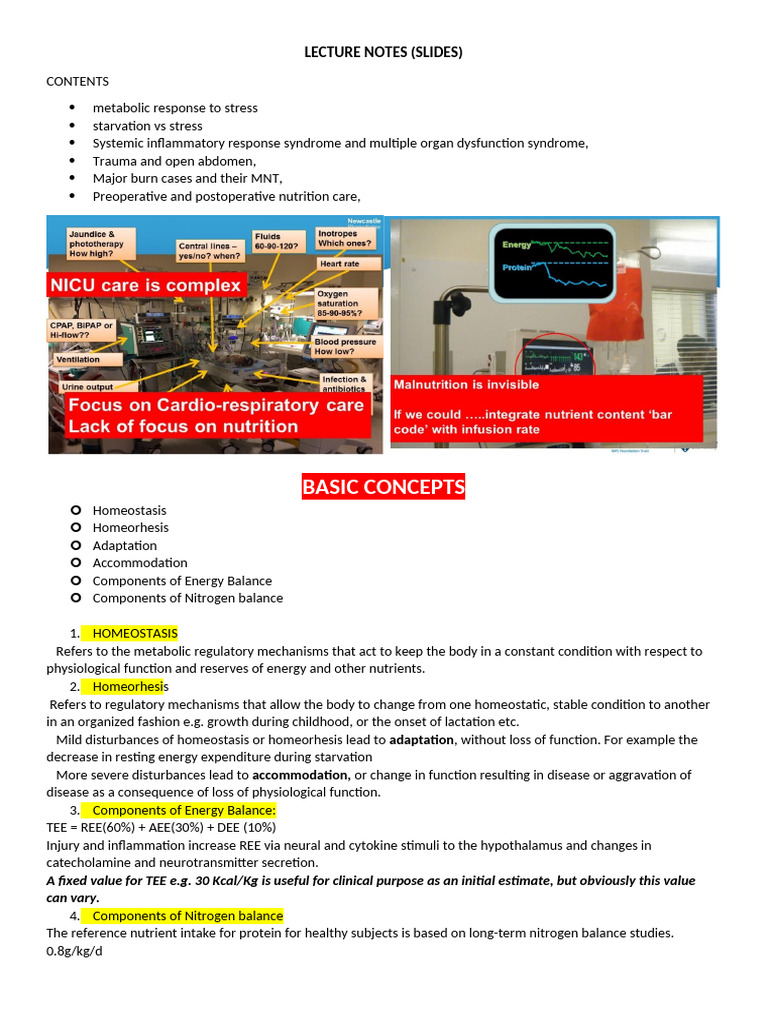 NCC notes from slides | PDF | Innate Immune System | Inflammation