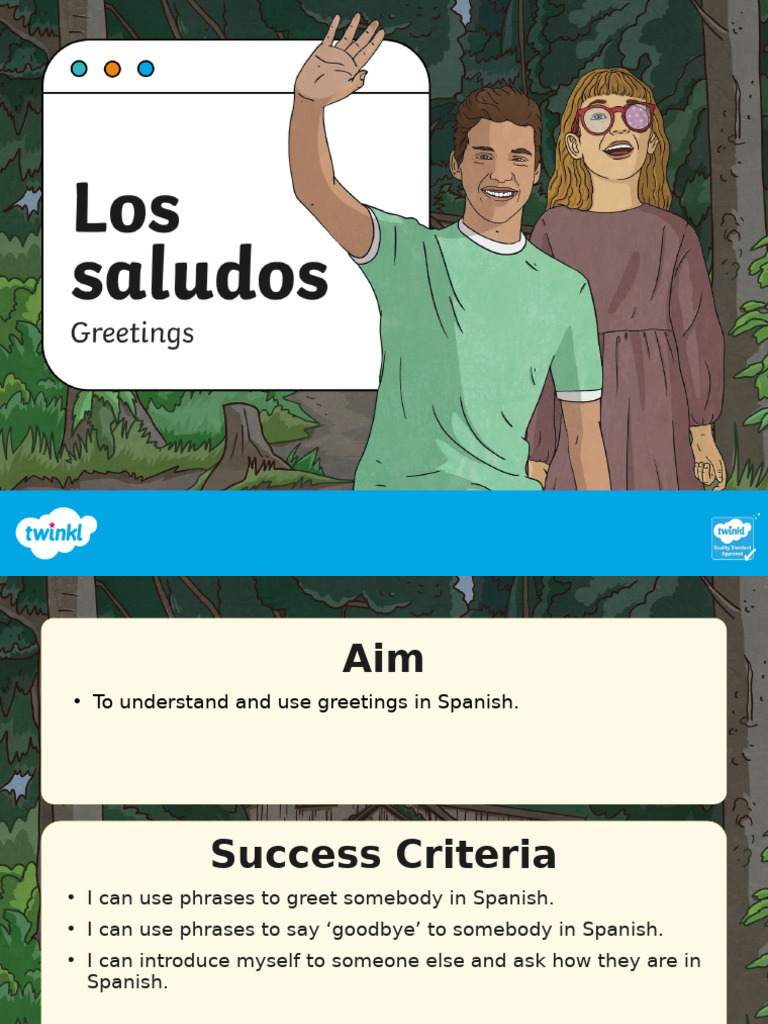 Spanish Greetings | PDF
