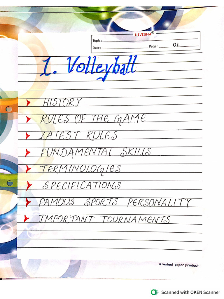 physical education project | PDF