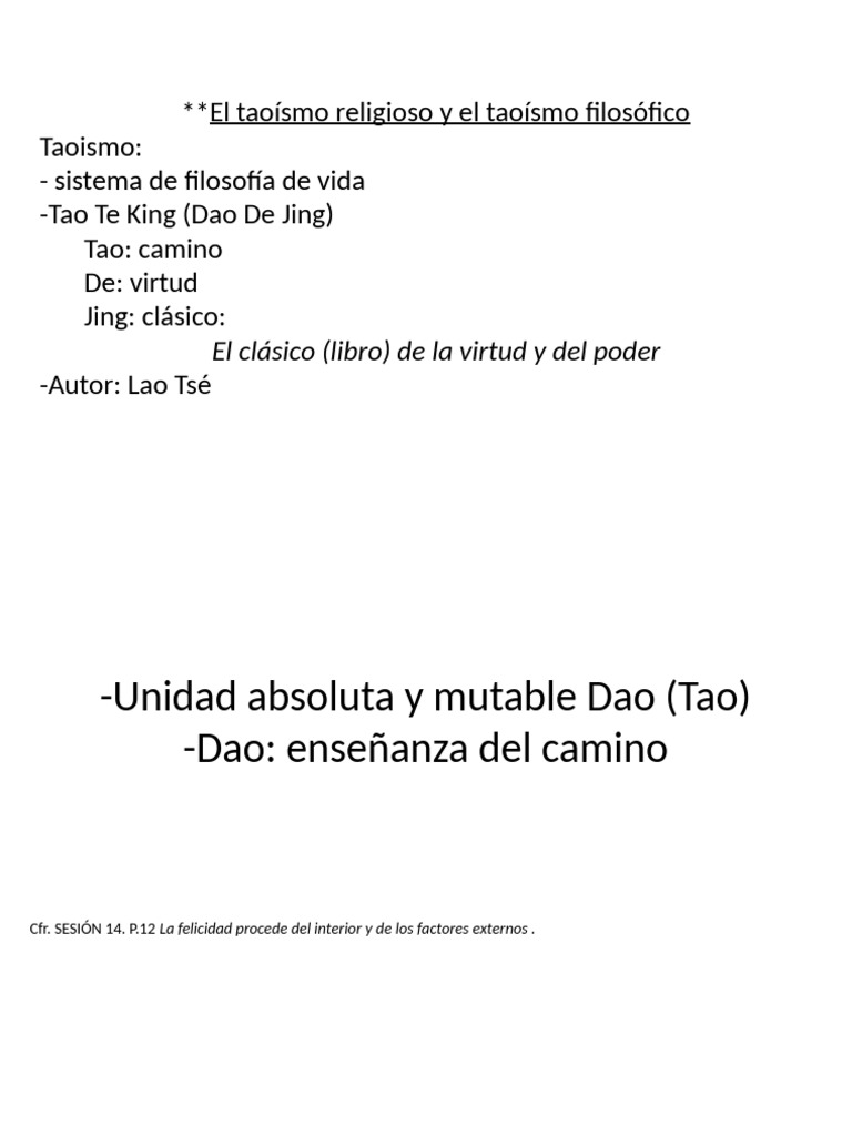 Taoísmo: Filosofía y Práctica del Tao | PDF | Tao | Yin y yang