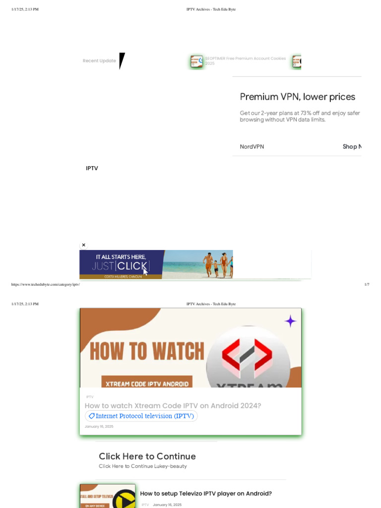 IPTV Archives - Tech Edu Byte | PDF | Http Cookie | Streaming Media
