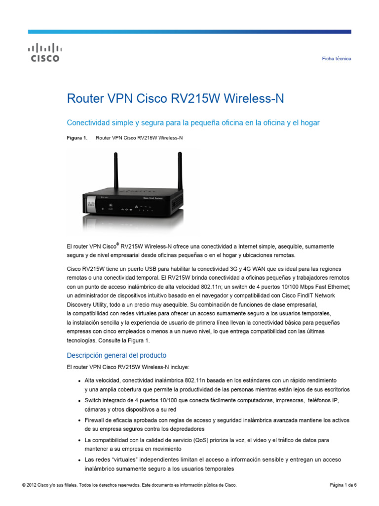 Data Sheet c78-712088 Es | PDF | Yo Pv6 | Ieee 802.11