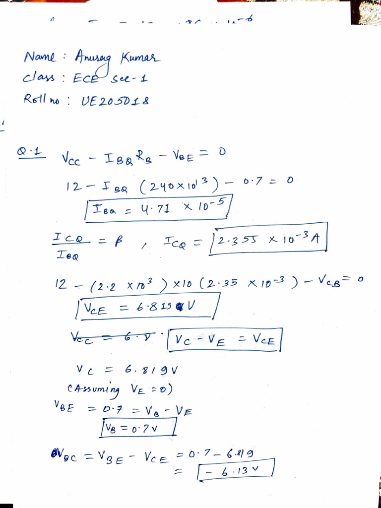 EDC Assignment | PDF