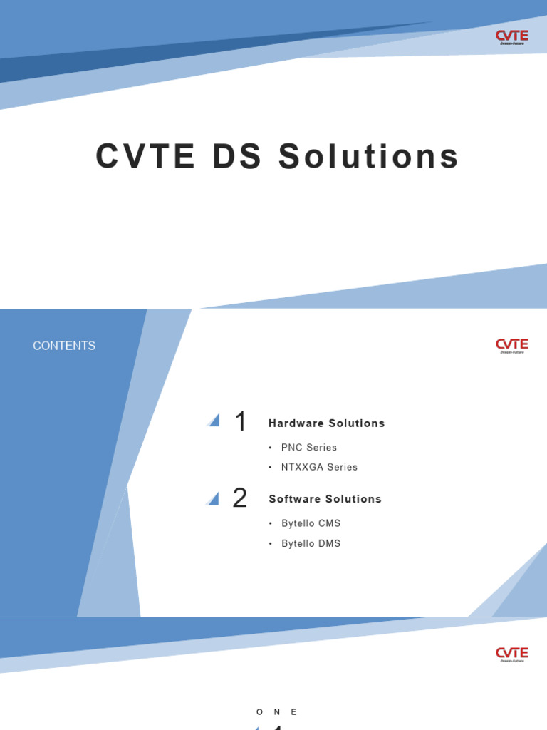 CVTE DS Solutions | PDF