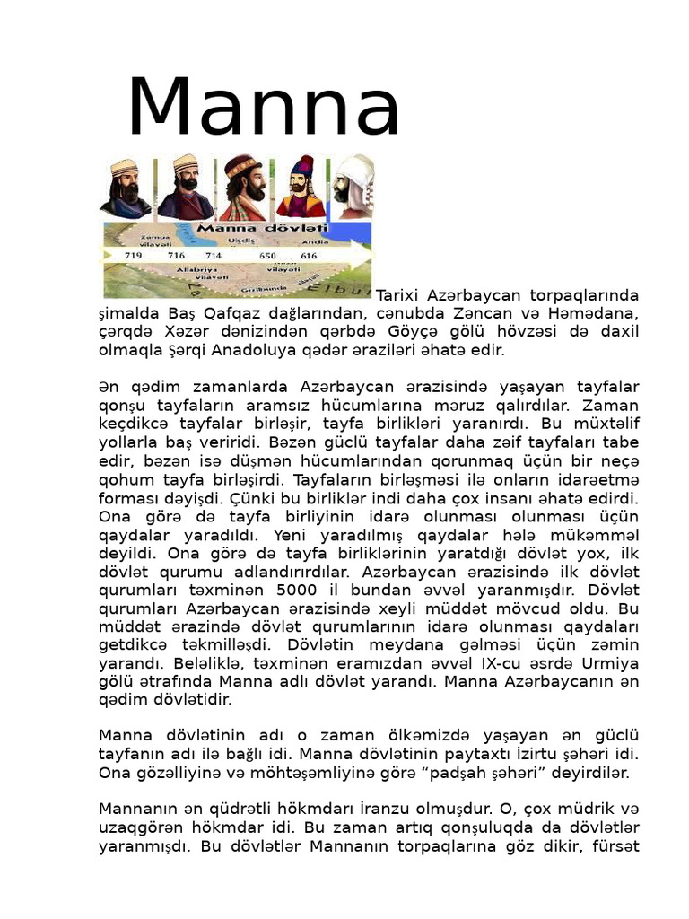 Manna | PDF