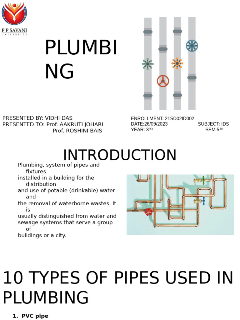 Plumbing | PDF | Plumbing | Tap (Valve)