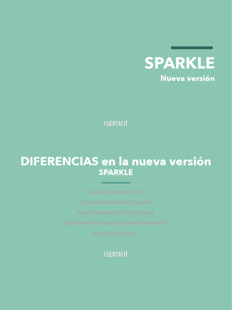 Novedades en Sparkle | PDF