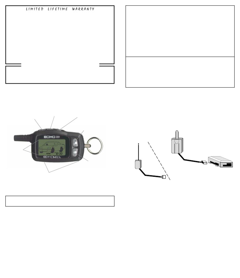 Excalibur ECHO - 344 - English | PDF | Transmitter | Radio