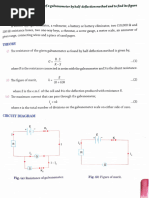 Exp 4 - Galvanometer Resistance - Half Deflection Method | PDF | Electromagnetism | Electricity