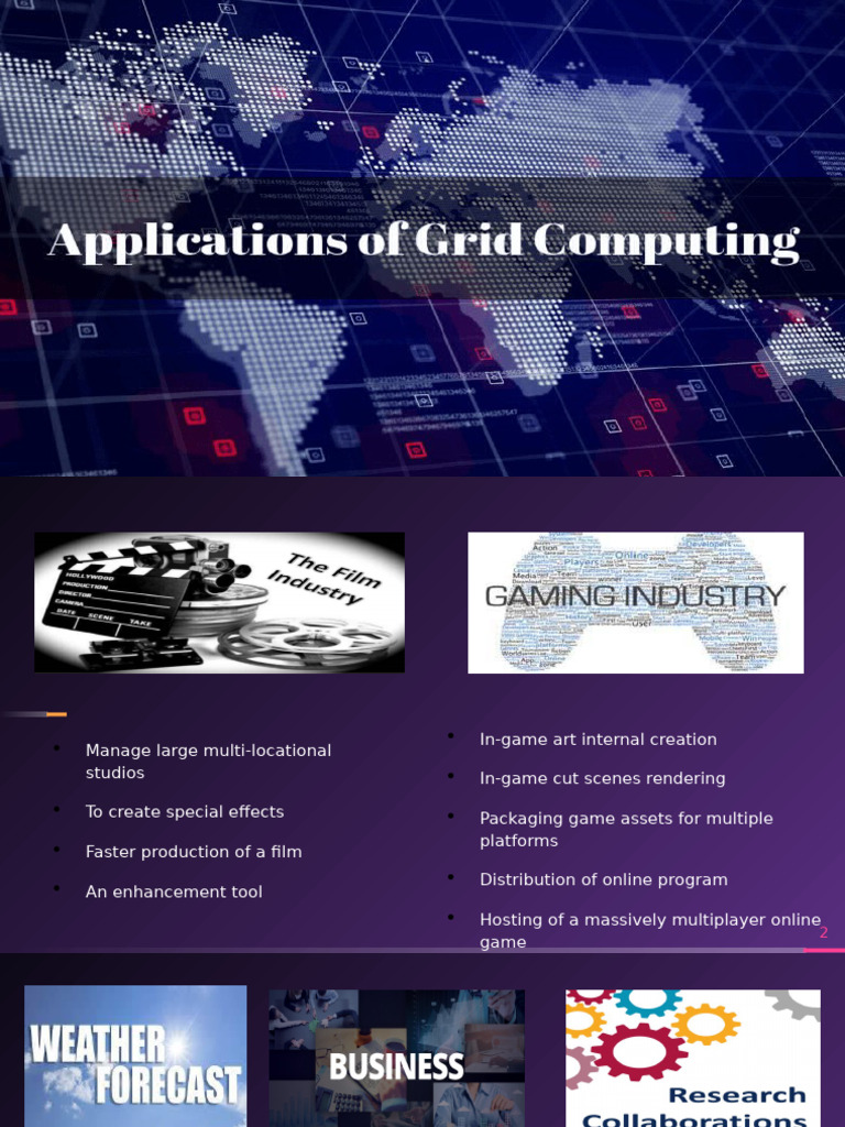 Grid Computing Ppt | PDF | Data | Simulation