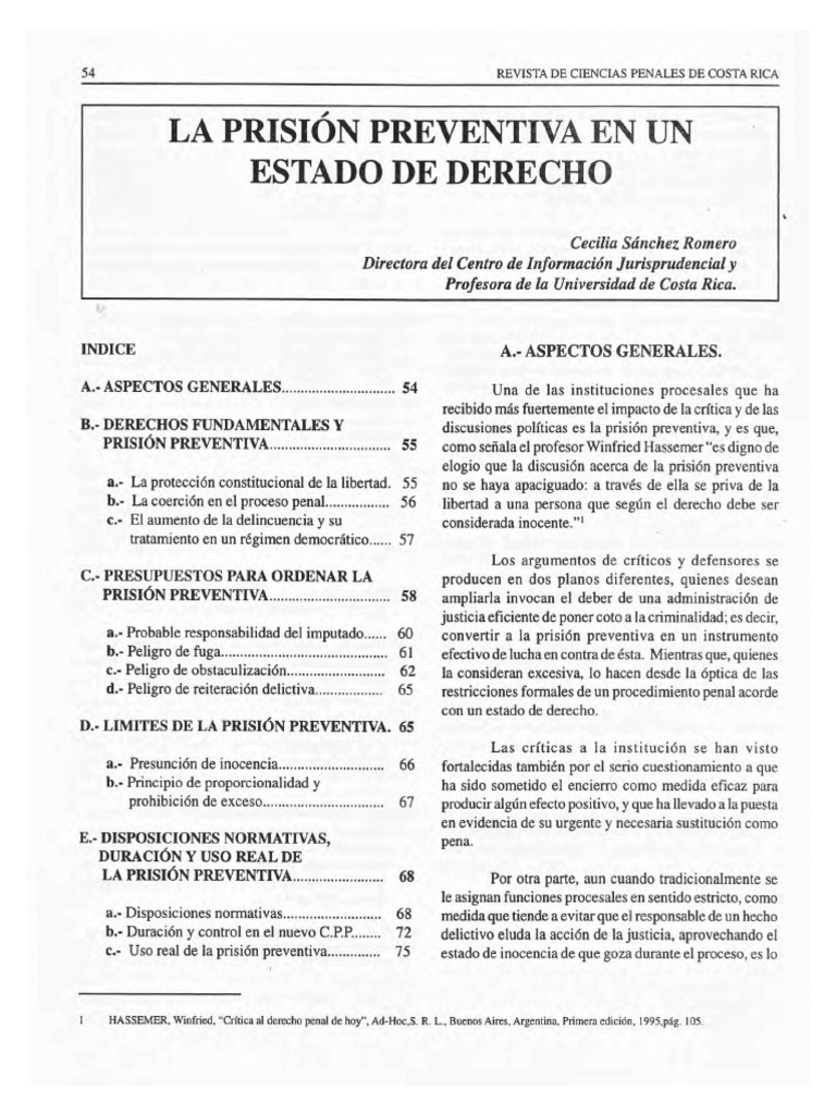 Prisión Preventiva | PDF