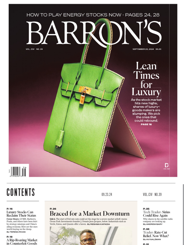Barrons Magazine - September 23 2024 - Barrons Magazine | PDF ...