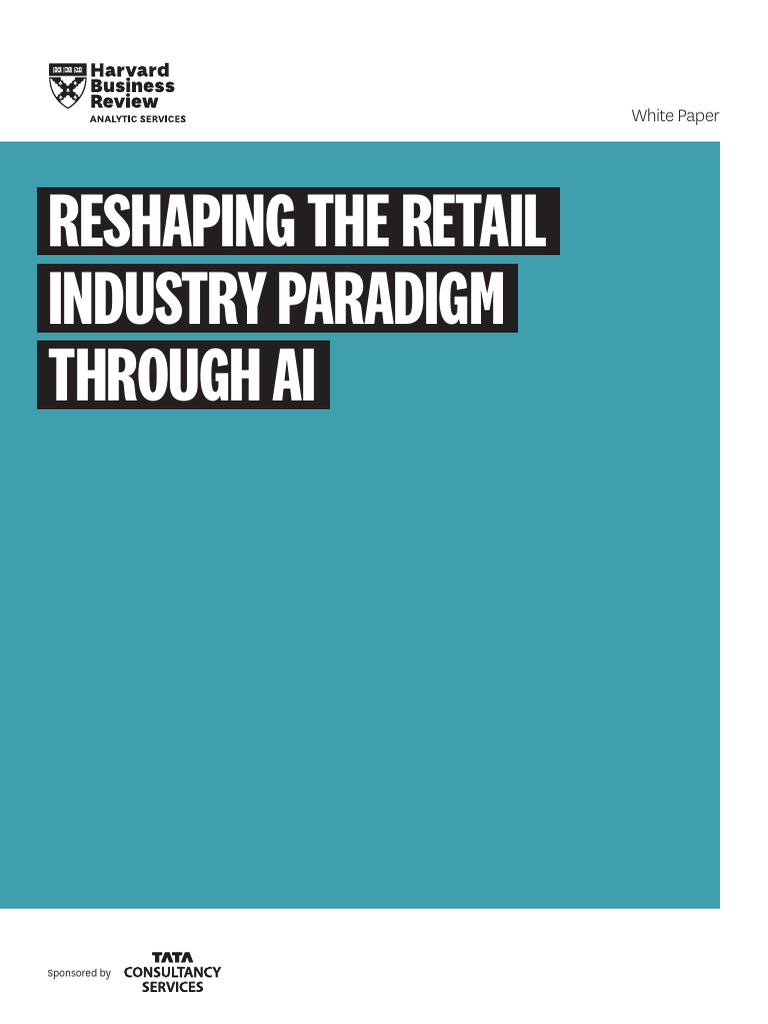 HBR - White Paper - TCS-Retail - 6 | PDF | Artificial Intelligence ...