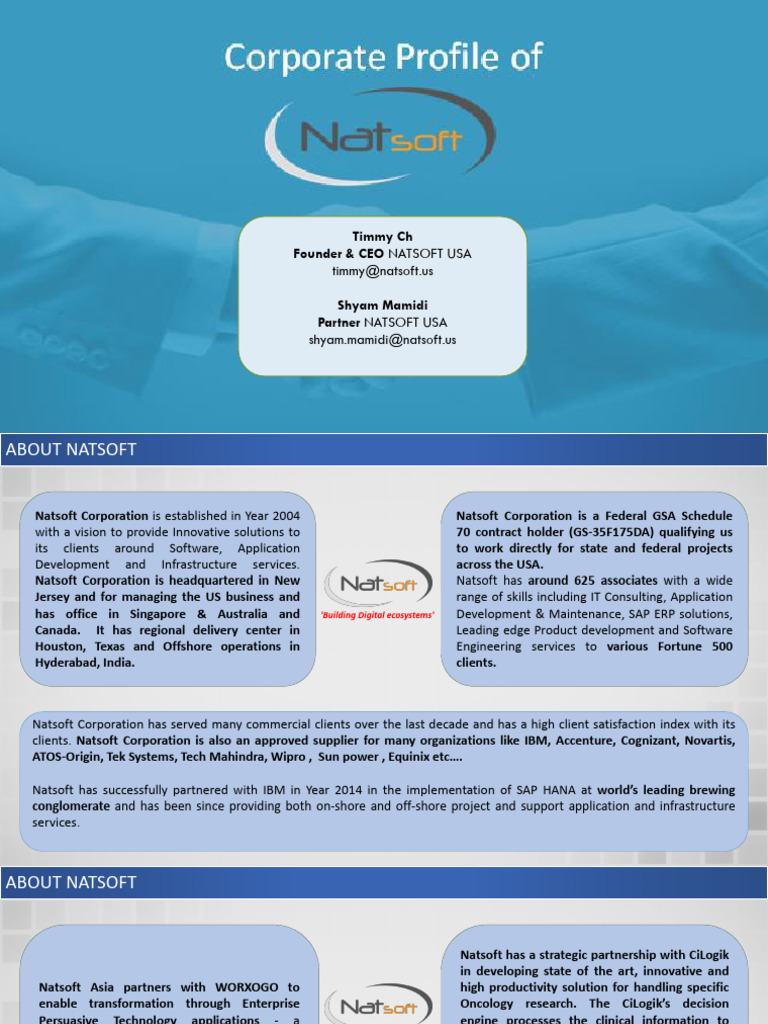 About Natsoft _V4 | PDF | Cloud Computing | Oracle Corporation