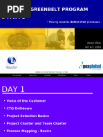 DMAIC Tollgate Review Guide | PDF | Business Process | Six Sigma