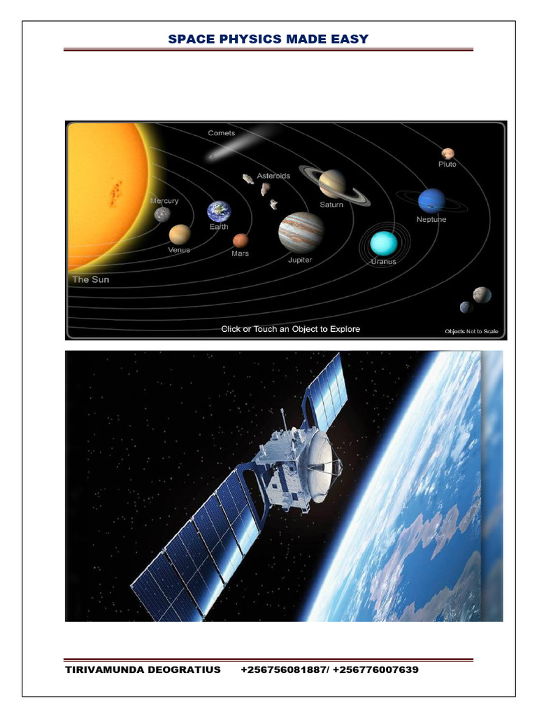 Solar Sytem, Stars, Galaxies and Satellites | PDF | Solar System | Planets