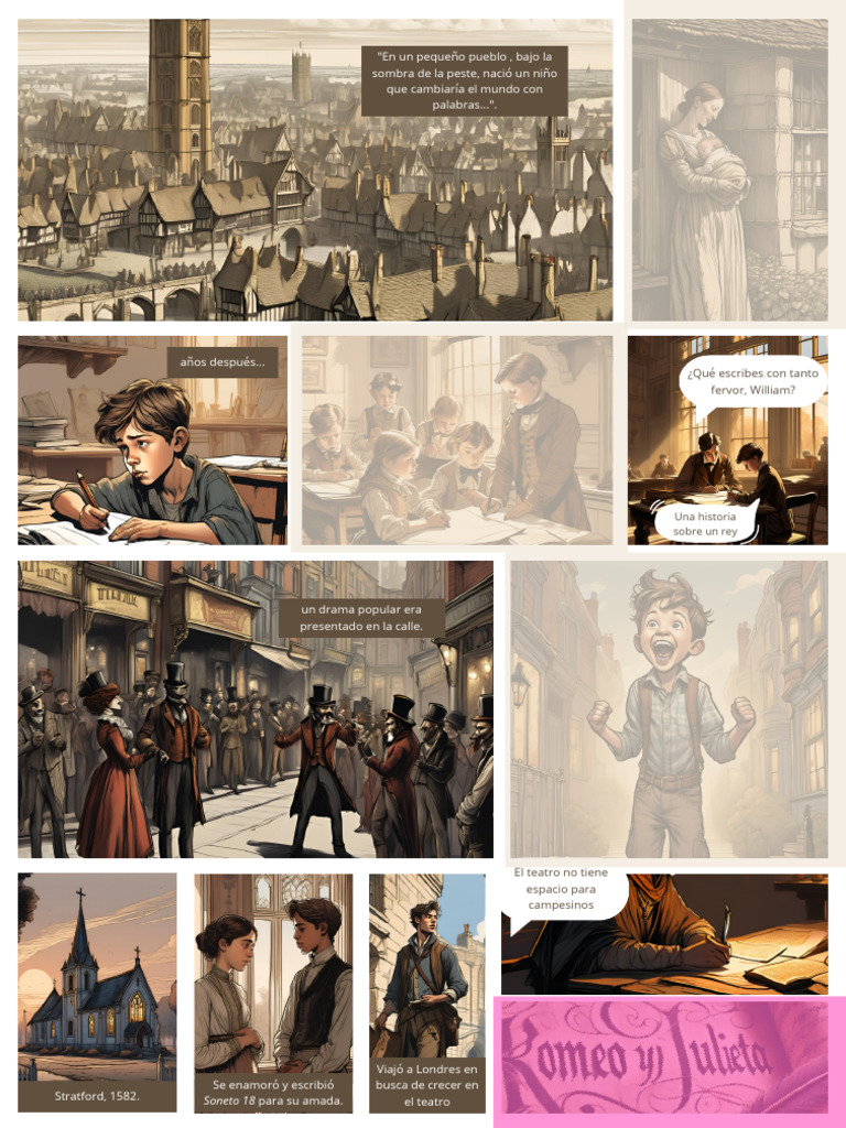 Cómic William Shakespeare | PDF