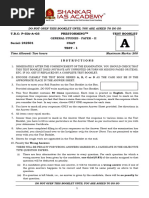 Csat Anubhav Answer Key With Explanations Set D 1736257785544 | PDF ...