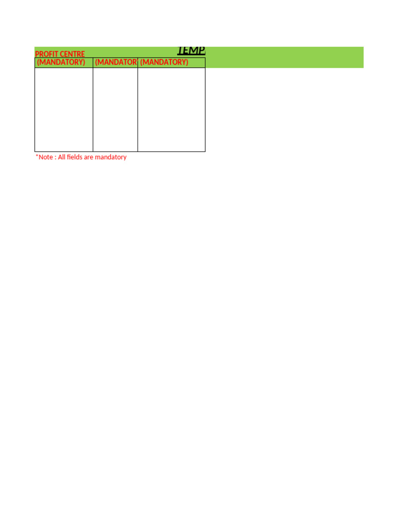 Matrix Template | PDF