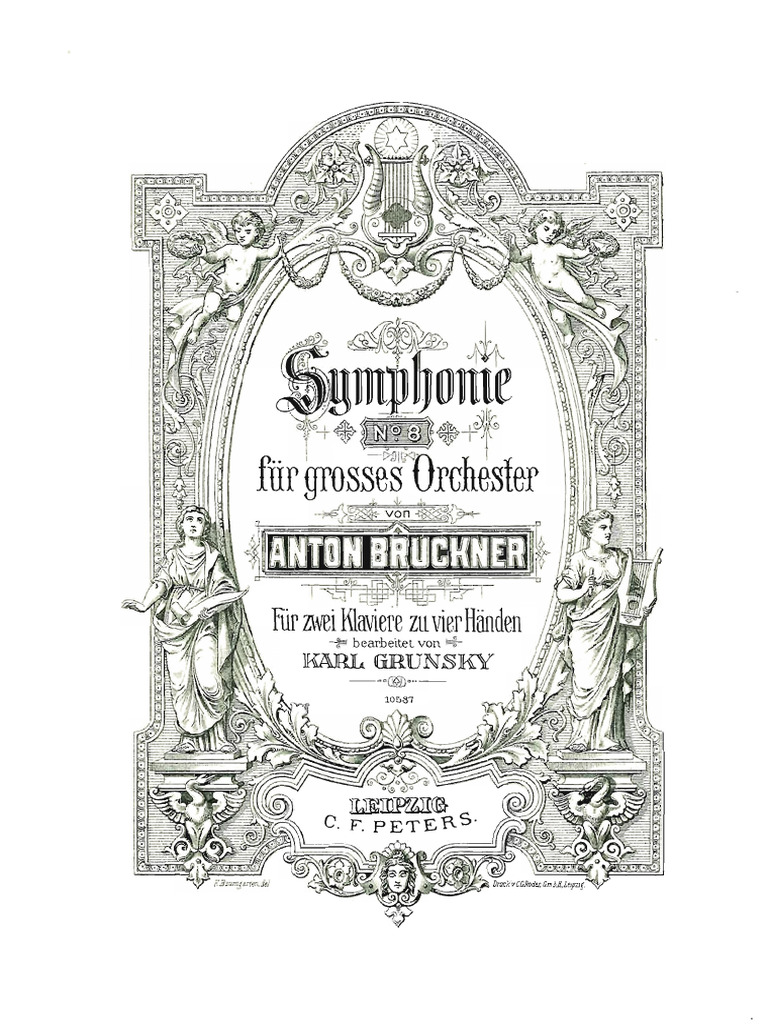 Grunsky-Bruckner-Symphony - 8 - Two Pianos | PDF