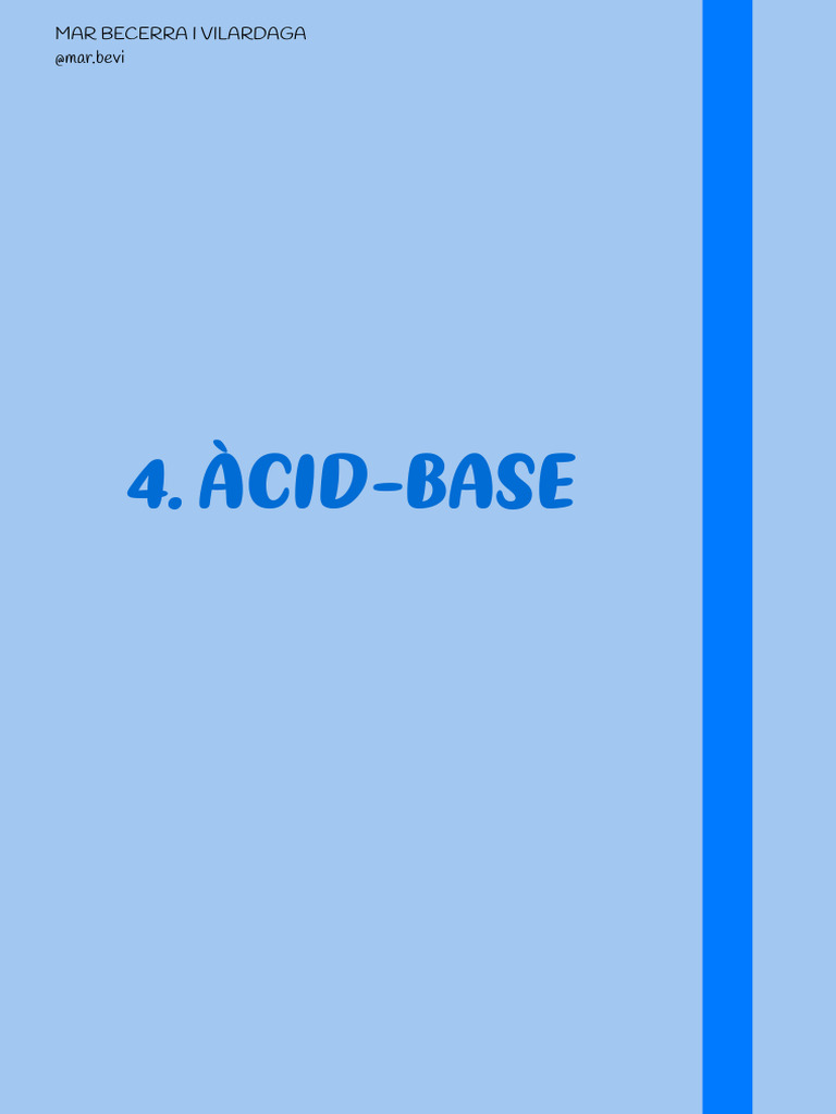 4 - Àcid-Base | PDF