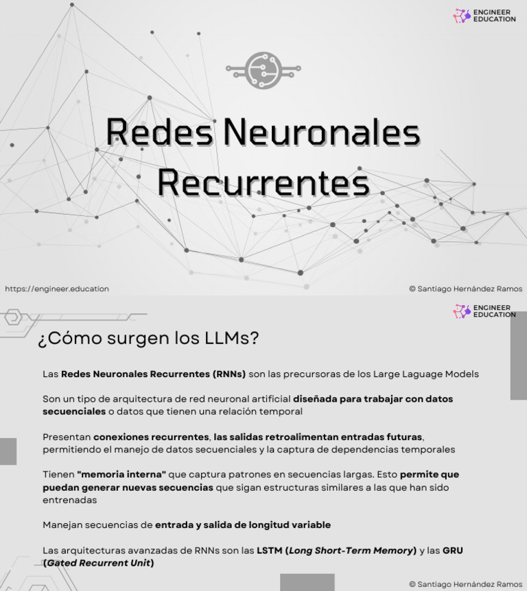 6 1 Redes Neuronales Recurrentes | PDF
