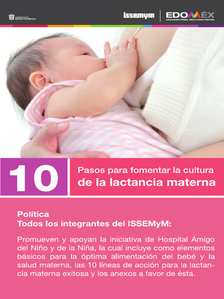 10 Pasos y 3 Anexos Lactancia Materna | PDF