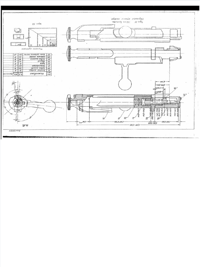 Dokumen - Tips Mosin Nagant 1933 Blueprints | PDF