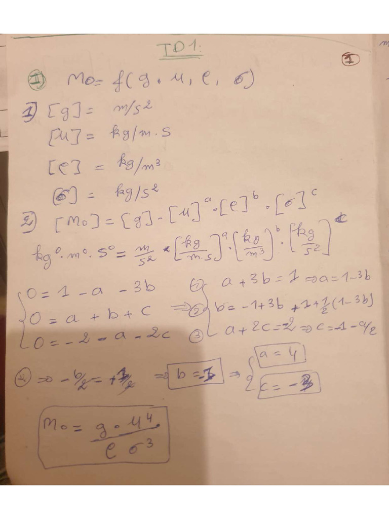 TD1 CorrigÃ© 2 | PDF